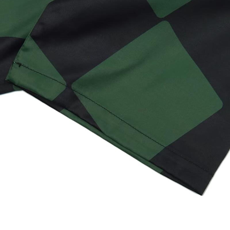 Retro Color Block Oversized Plaid Shirt V0554 – VELOCITY LABEL