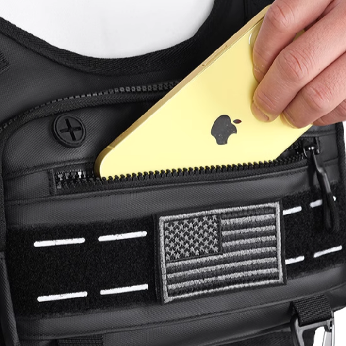 Tactical Biker Vest V0614 – VELOCITY LABEL